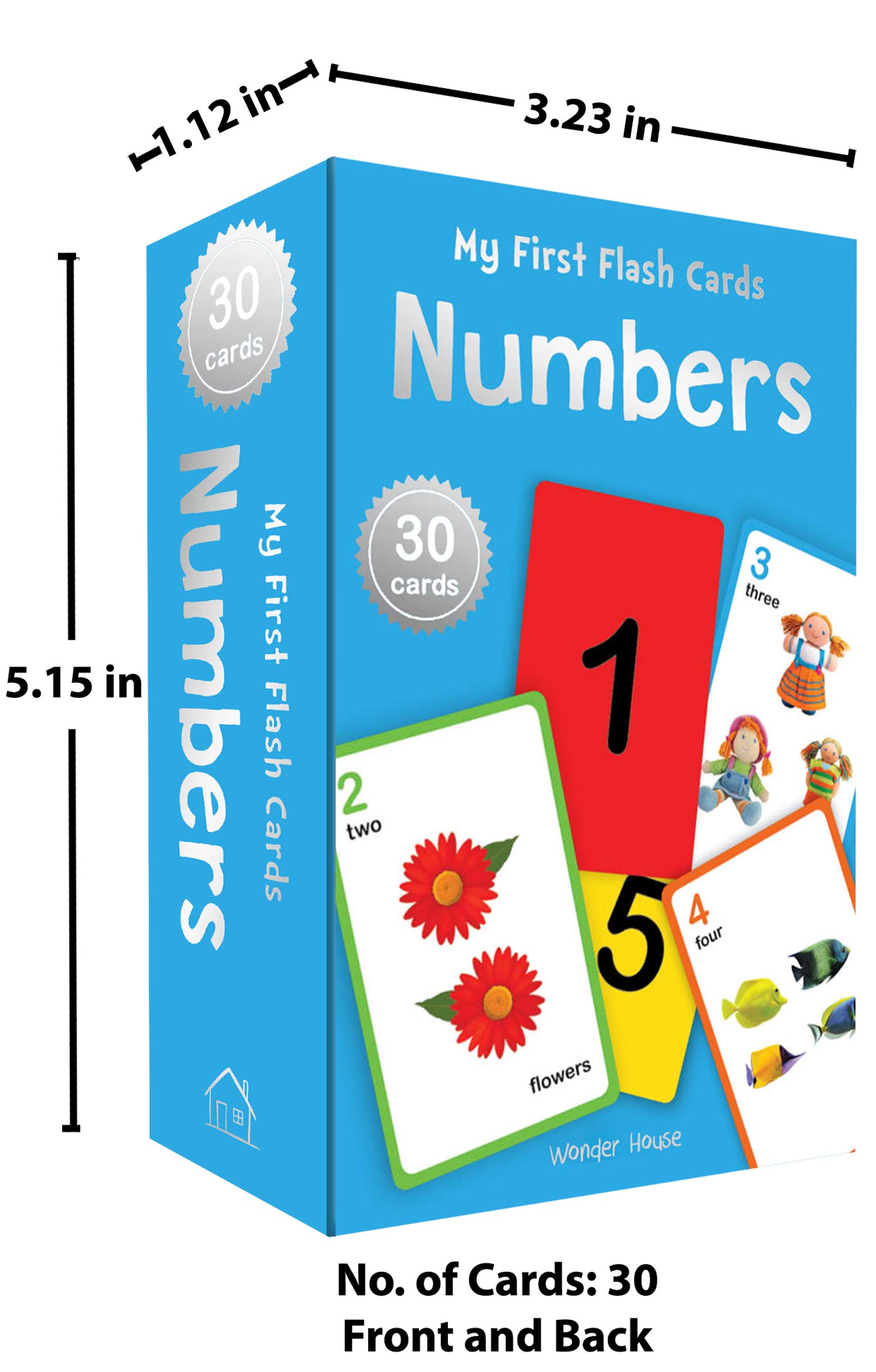 Buy My First Flash Cards Numbers : 30 Early Learning Flash Cards For ...