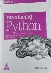 Buy O'REILLY INTRODUCING PYTHON MODERN COMPUTING IN SIMPLE PACKAGE ...